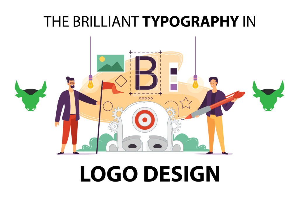 The brilliant Typography in Logo Design – Designing Bulls